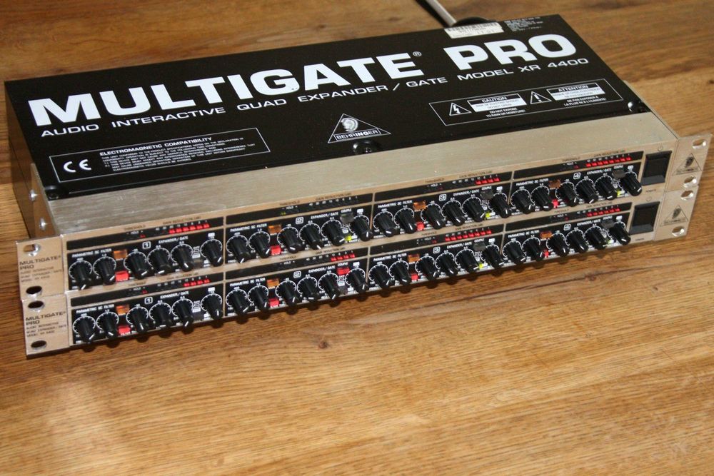 2x Behringer Multigate Pro XR4400 4 Kanal Gate/Expander | Kaufen auf ...