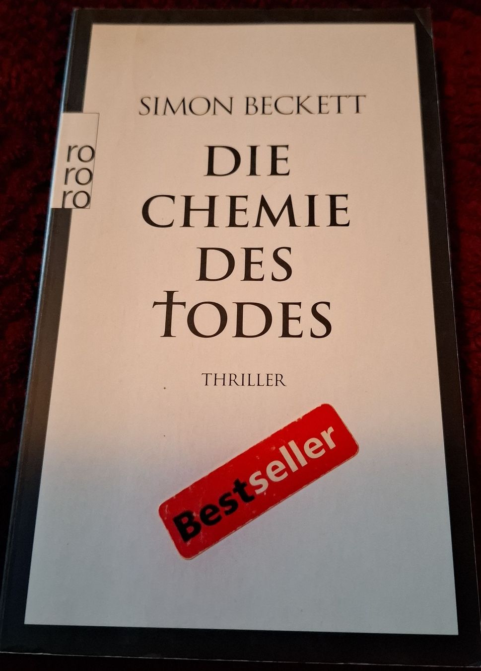 Simon Beckett - Die Chemie des Todes, spannender Thriller (Gebraucht ...