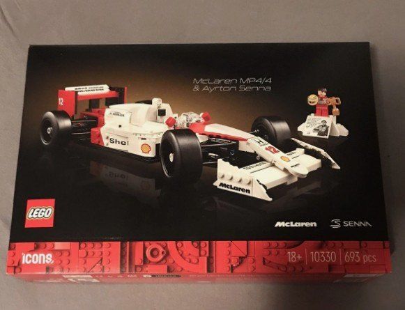 LEGO Icons McLaren MP4/4 & Ayrton Senna 10330, Neu & OVP (Neu und ...