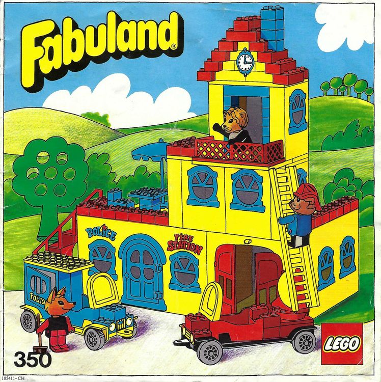 LEGO® 350 Fabuland - Rathaus mit Leo Löwe und Freunden | Kaufen auf Ricardo