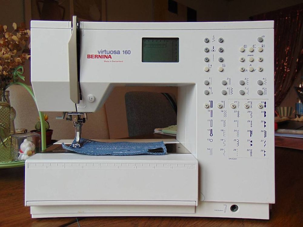 Nähmaschine Bernina virtuosa 160, ab Service, 6 Mo. Garantie (Gebraucht ...