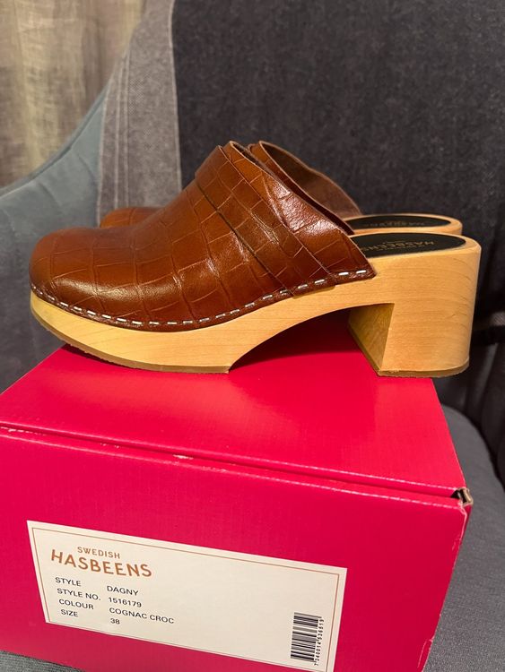 Swedish Hasbeens Closed Toe Clogs, Size 38 | Kaufen auf Ricardo