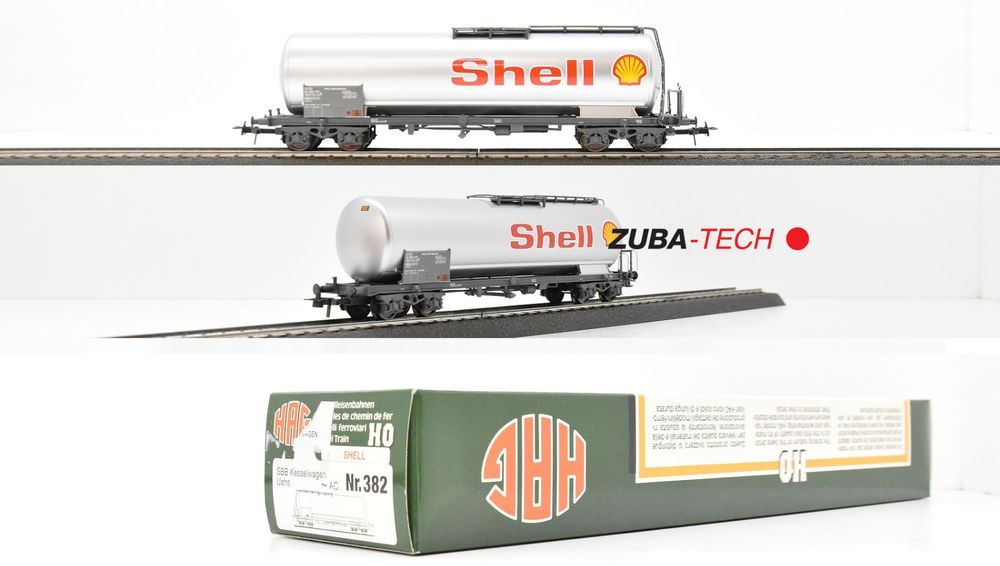 HAG 382 Shell Kesselwagen Uahs der SBB H0 GS OVP (Gebraucht) in St ...