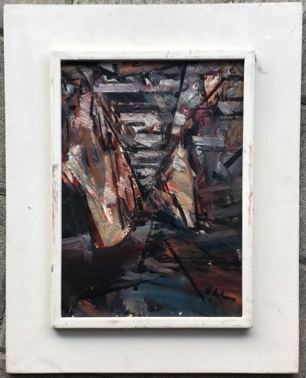 Walter Emil MÜLLER (1896-1983) Abstrakte Gemälde | Kaufen auf Ricardo