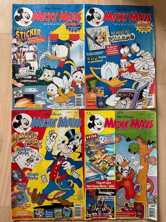 Micky Maus Hefte Konvolut 88 Stück. 1990-1995 | Kaufen auf Ricardo