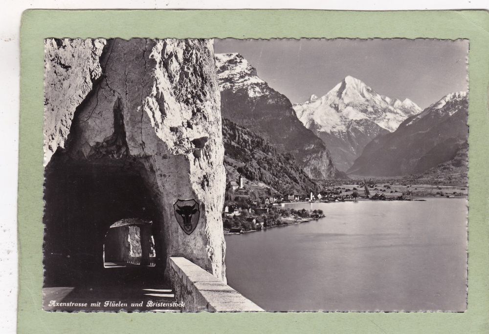 Axenstrasse mit Flüelen und Bristenstock (Gebraucht) in Herisau für CHF 1 – mit Lieferung auf ...