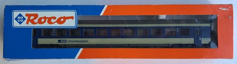 Roco 44475 H0 BLS 2. Kl. Reisezugwagen | Kaufen auf Ricardo