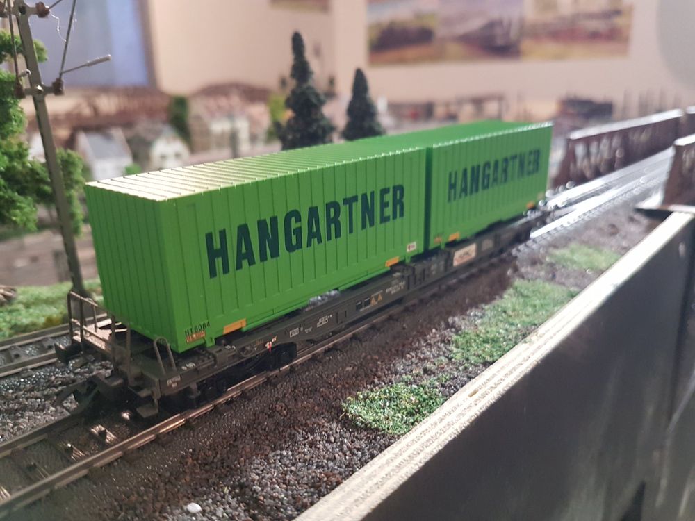 Märklin Containerwagen 47453-03 " Hangartner" | Kaufen auf Ricardo