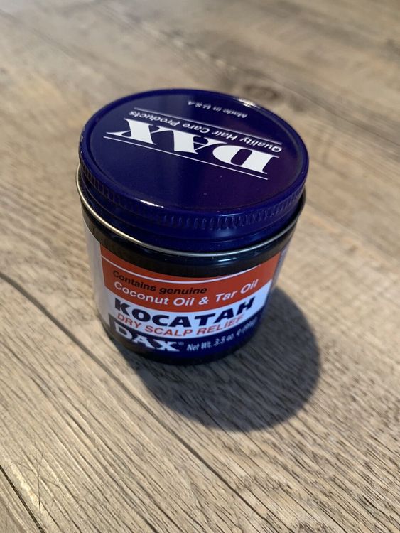 DAX KOCATAH Coconut Oil & Tar Oil Dry Scalp Relief Pomade (Neu und ...