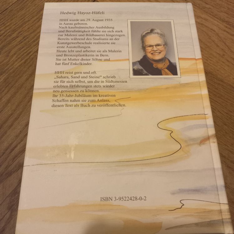 SAHARA, SAND UND STEINE Hedwig Hayoz-Häfeli gebunden (Neu (gemäss ...