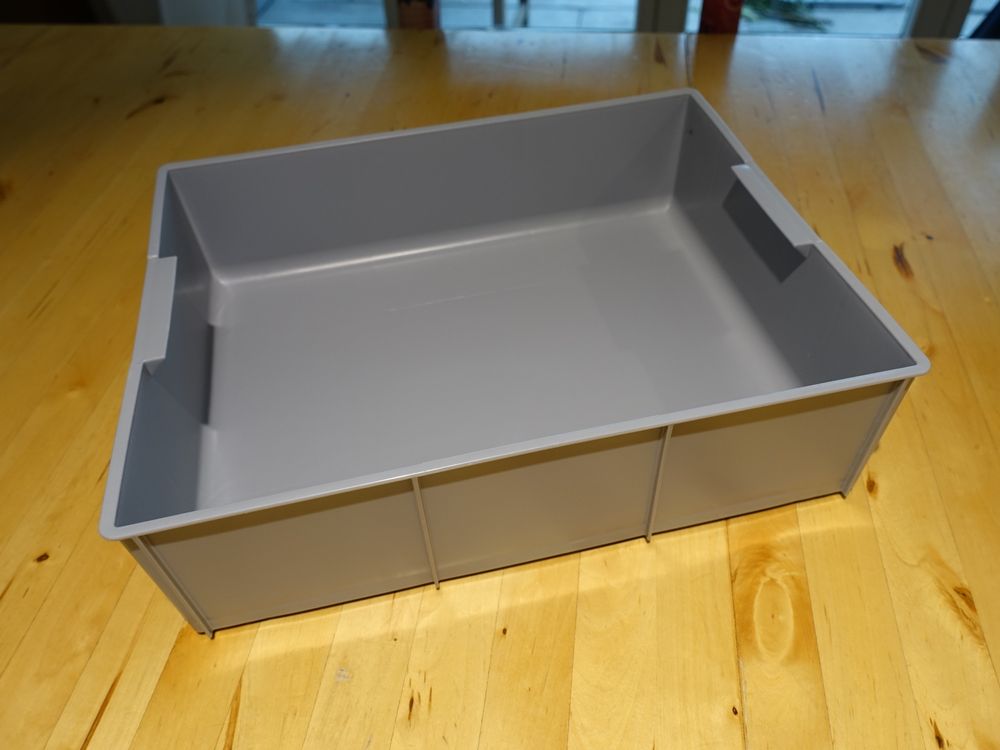 Utz RAKO Einsatzbehälter (1/2) für Boxen 60x40cm, grau (Neu (gemäss ...