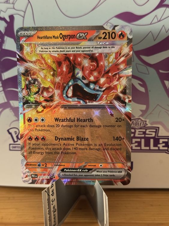 Carte Pokémon Ogerpon 017/131 ENG EV8.5 (Neu (gemäss Beschreibung)) in ...