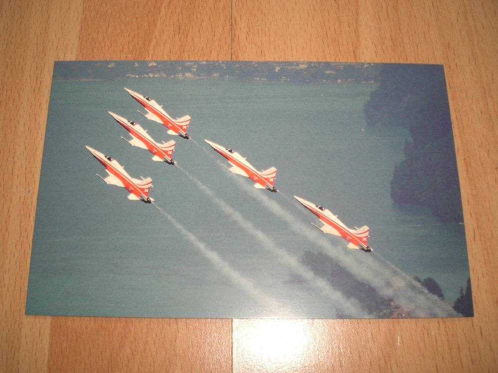 Postkarte F-5E Tiger Formation (Gebraucht) in Grellingen für CHF 1 ...