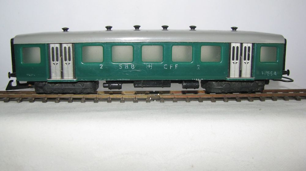 WESA Nr. 211 - Personenwagen 2./3.Kl. Kunststoff, Spur 13mm (Gebraucht ...
