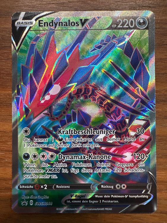 Endynalos V - SWSH044 Full Art Promo (Gebraucht) in Bäretswil für CHF 2 ...