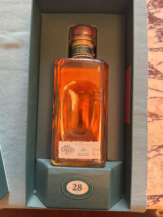 Glen ORD Wisky 28 Jahre alt 58,8 % (Neu (gemäss Beschreibung)) in ...