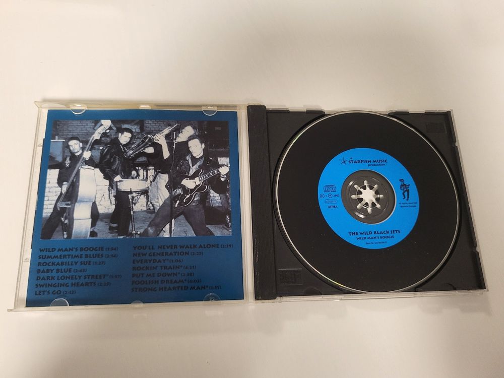 The Wild Black Jets - Wild Man's Boogie CD (Neu (gemäss Beschreibung ...