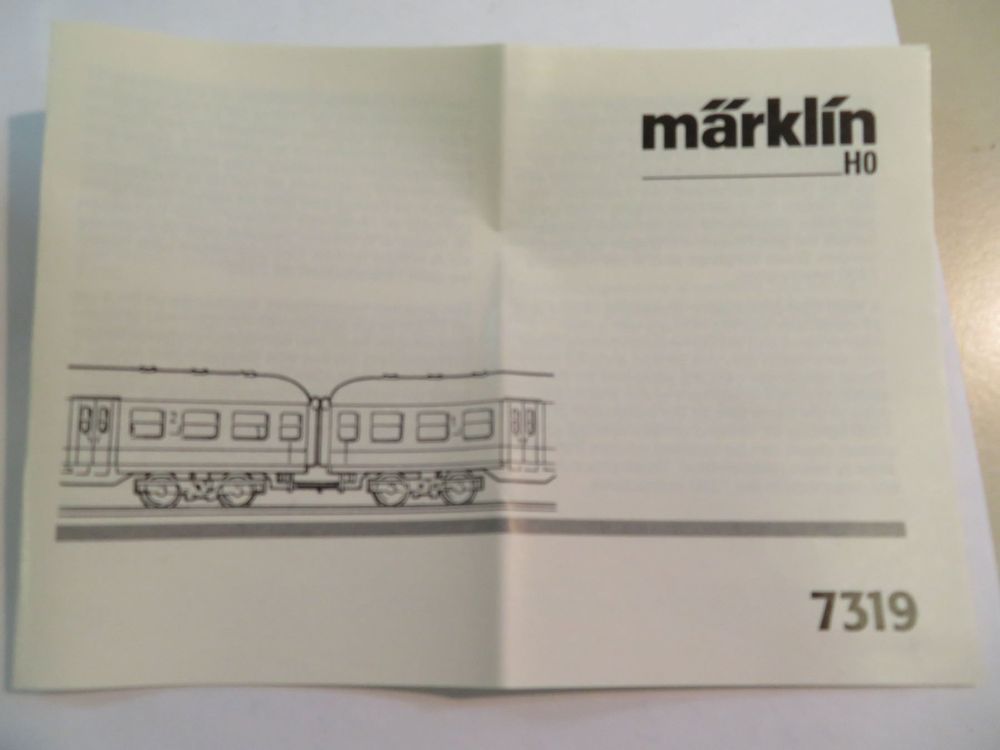 7319 Märklin HO 10 Stromführend Kupplung | Kaufen auf Ricardo