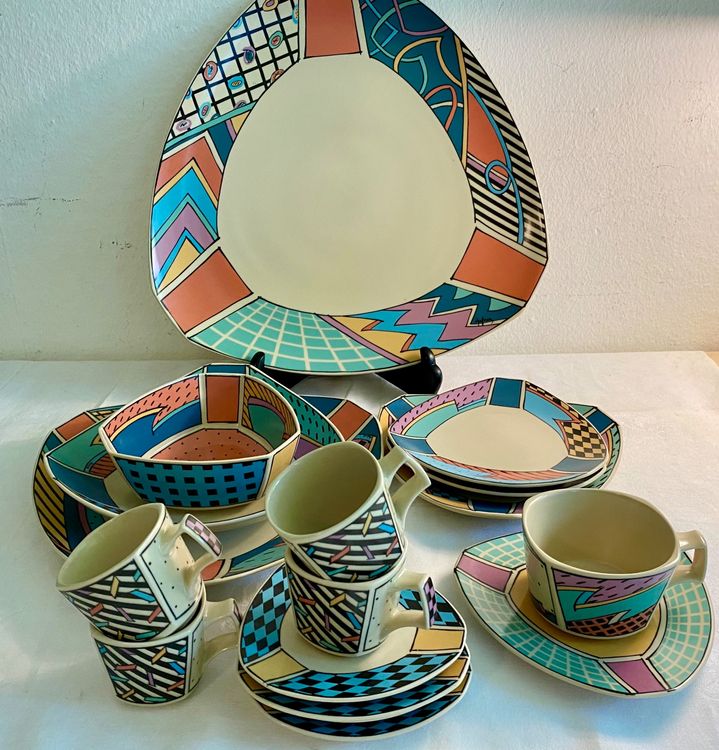 Grosses Set Rosenthal Flash One Dorothy Hafner 80er Jahre | Kaufen auf ...