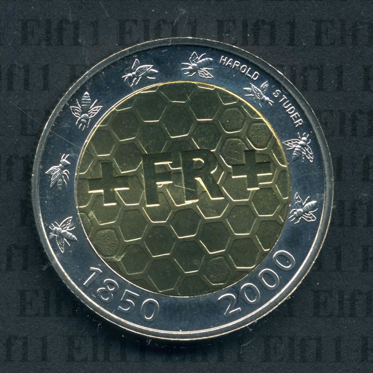 CHF___5.00 2000 Schweizer Franken stgl (Neu (gemäss Beschreibung)) in Widnau für CHF 12 – mit ...