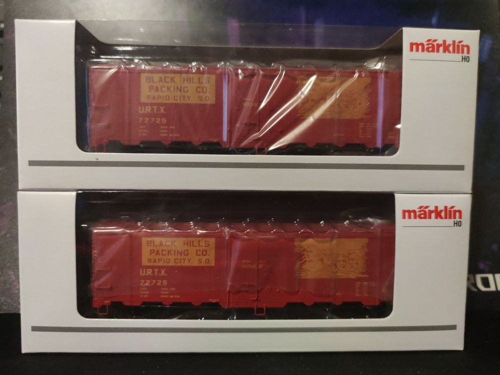 Märklin 45645-03 zwei US Kühlwagen (Neu (gemäss Beschreibung)) in ...