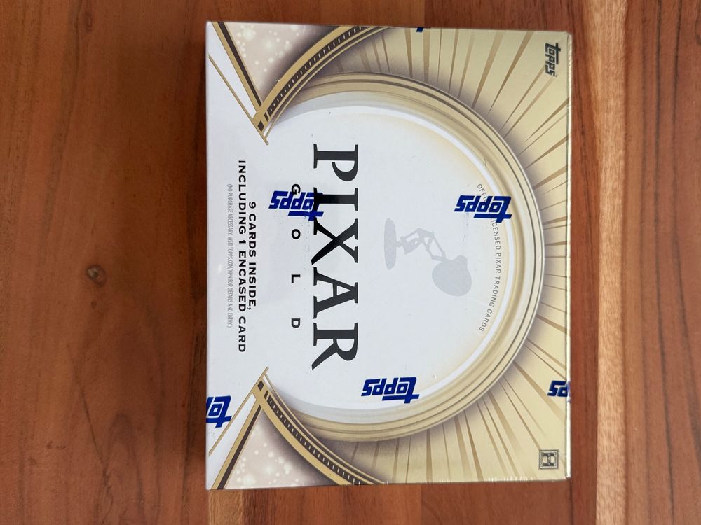 Topps Pixar Gold Hobby Box OVP (Neu und originalverpackt) in ...