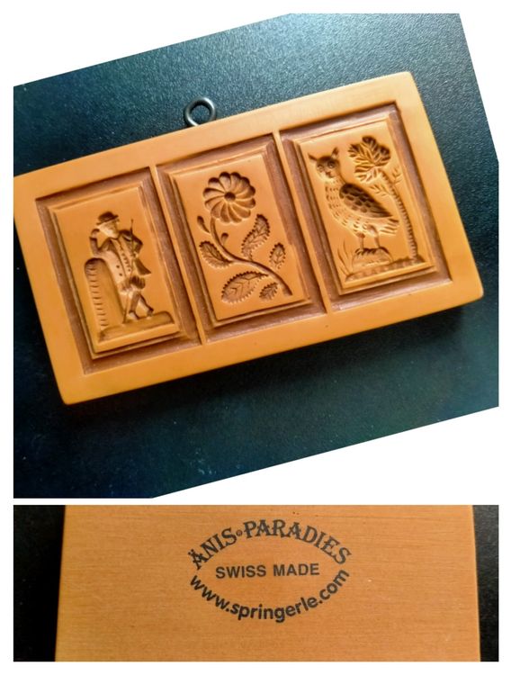 Gebäckmodel Anis Model Backmodel orig. Springerle Tirggel (Gebraucht ...