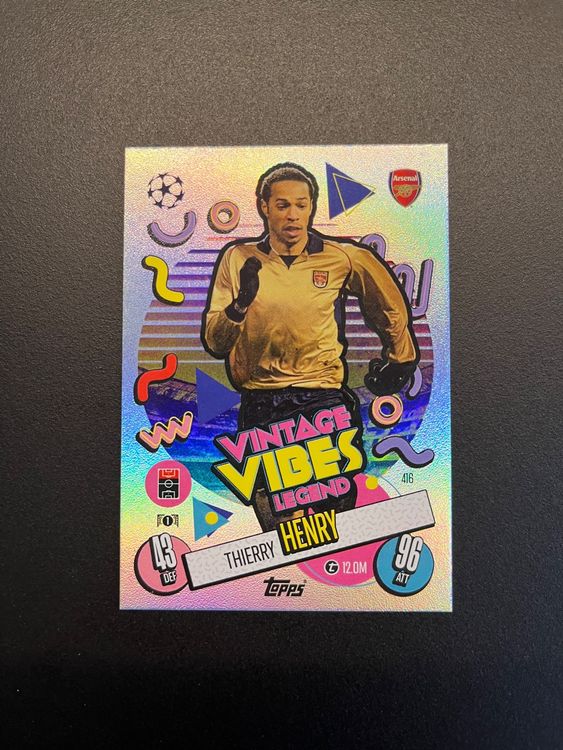 Topps Match Attax 2024/25 Legend Thierry Henry | Kaufen auf Ricardo