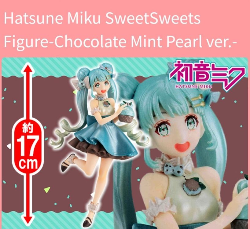 Hatsune Miku Sweet Sweet Choco Mint Figure Furyu (Neu und originalverpackt) in baar für CHF 48 ...