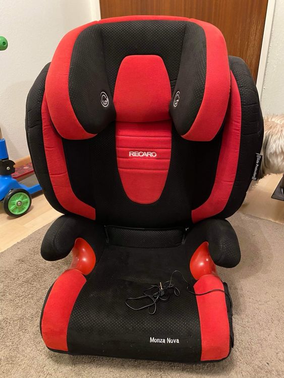 RECARO Monza Nova Child Car Seat - Red & Black (Gebraucht) in Trimbach ...