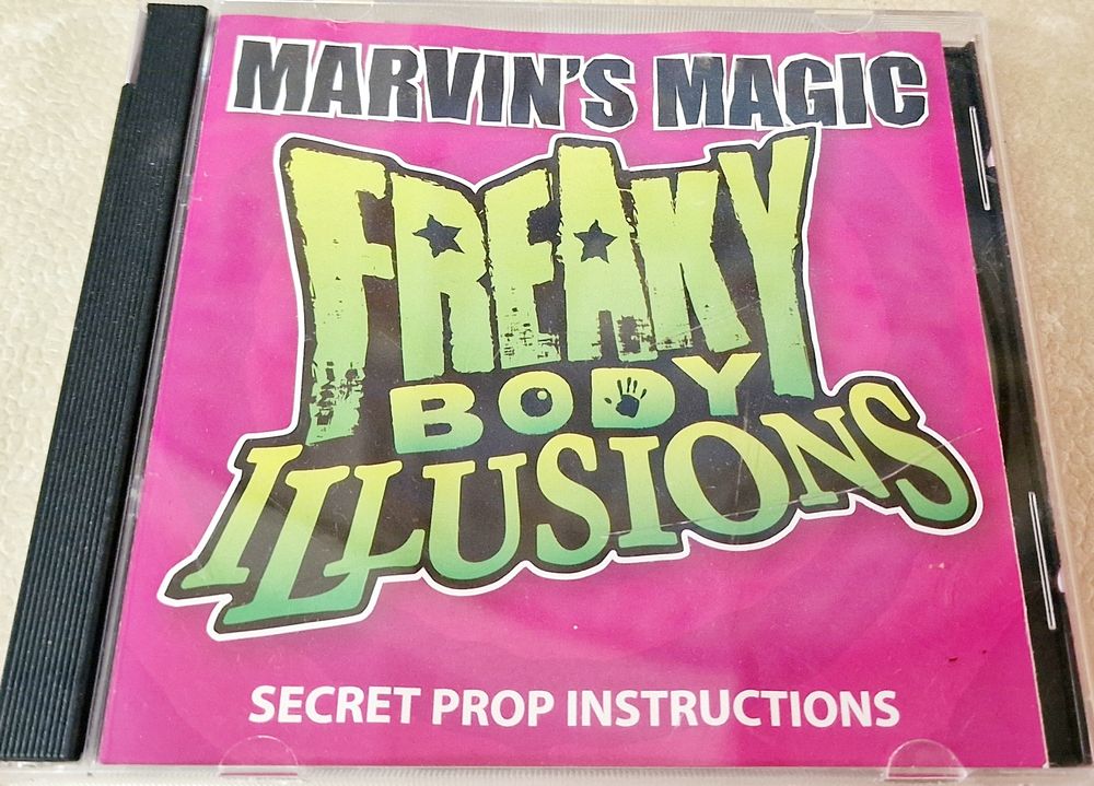 Marvin Berglas : Marvins Magic - Freaky Body Illusions (DVD) (Gebraucht ...