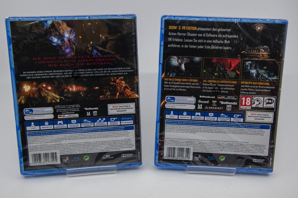 id Software Action Pack Vol. 3 Doom VFR + Doom 3: VR Edition (Neu und ...