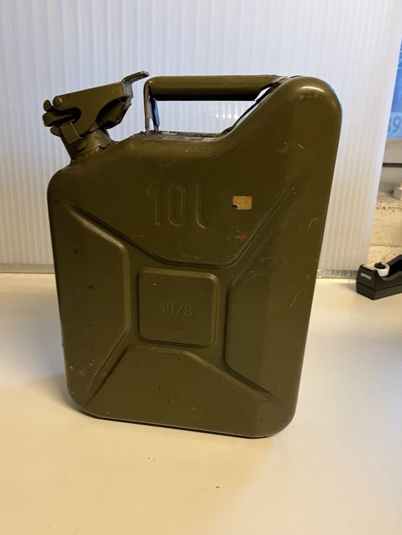 Benzin Kanister 10L METALL | Kaufen auf Ricardo