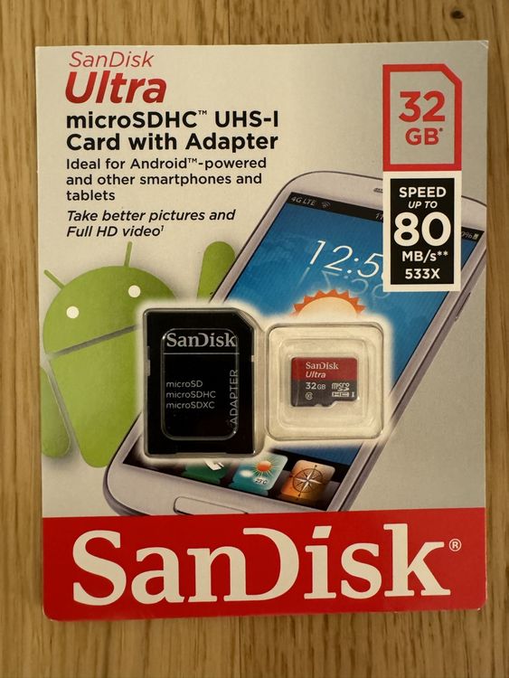 Sandisk Ultra 32 GB | Kaufen auf Ricardo