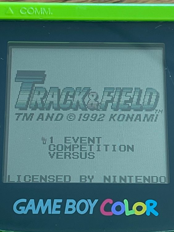Original Game Boy Spiel: Track & Field - guter Zustand! FAH (Gebraucht ...