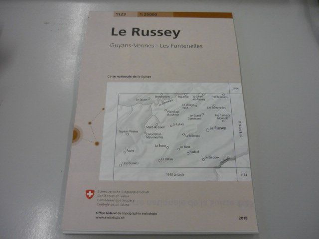 Wanderkarte 1123 Le Russey Landkarte Wandern 1:25000 (Gebraucht) in ...