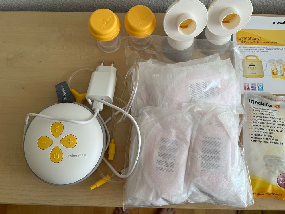 Medela Elektrische Doppel-Milchpumpe und div. Zubehör | Kaufen auf Ricardo