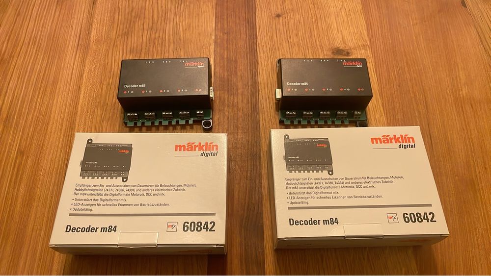 2x Märklin Decoder m84 60842 Digital mfx | Kaufen auf Ricardo