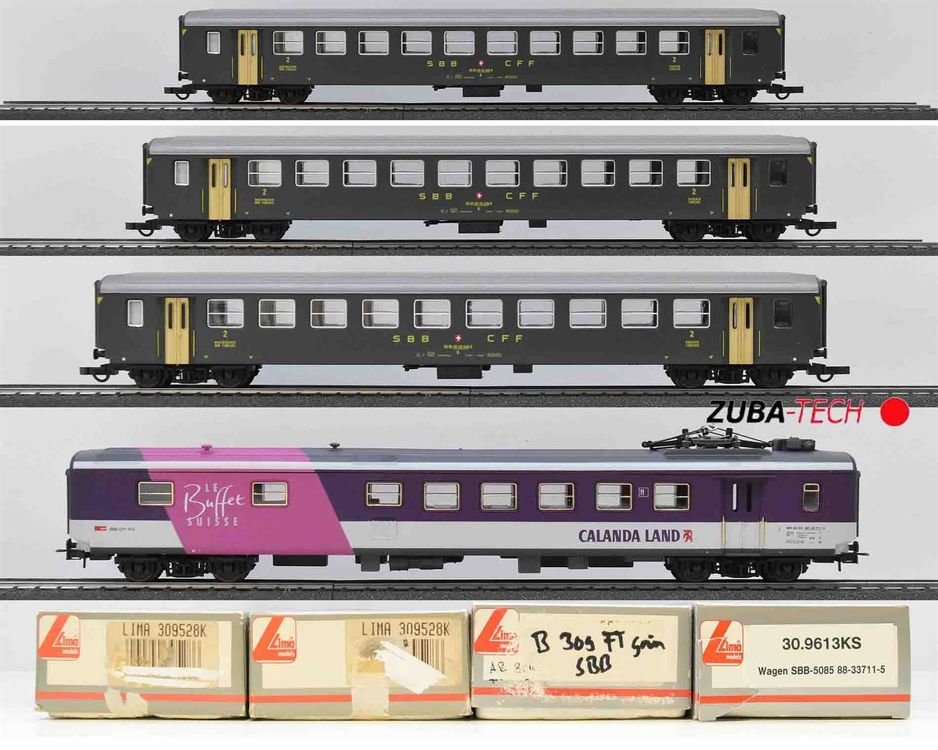 Liliput 4x RIC Personenwagen SBB H0 GS | Kaufen auf Ricardo