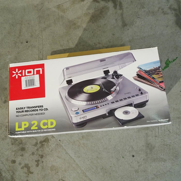 Ion LP 2 CD Plattenspieler m. CD-Brenner (Neu (gemäss Beschreibung)) in ...