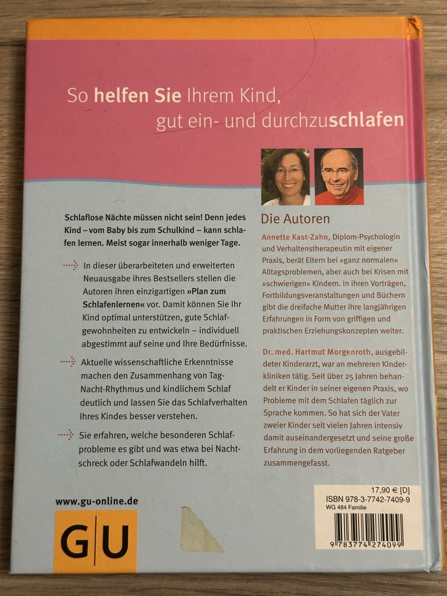 Jedes Kind kann schlafen lernen - GU Ratgeber für Eltern (Gebraucht) in ...