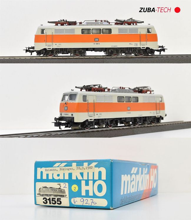 Roco 3155 E-Lok BR 111 DB H0 WS mit OVP | Acheter sur Ricardo