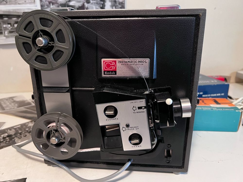 Vintage pur: Kodak Super 8 Filmprojektor Instamatic M60-L (Gebraucht ...