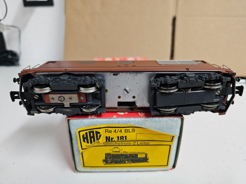 HAG 181 lok Re 4/4 BLS 261 DC dès 1.-fr | Kaufen auf Ricardo