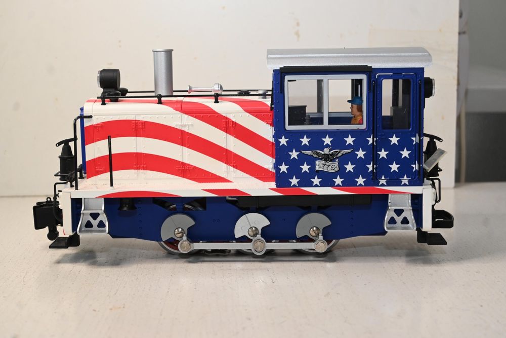 LGB 21625 Stars & Strips Diesel Lok Spur G mit OVP (Gebraucht) in ...
