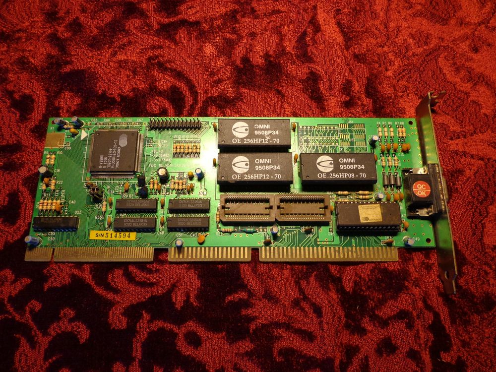 OMNI 9508P/34 Grafikkarte Vintage PC VLBus | Kaufen auf Ricardo