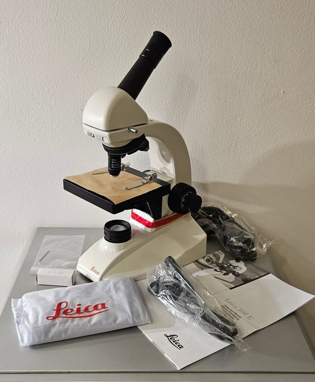 Leica BME Mikroskop mit Zubehör neuwertig (Neu (gemäss Beschreibung ...