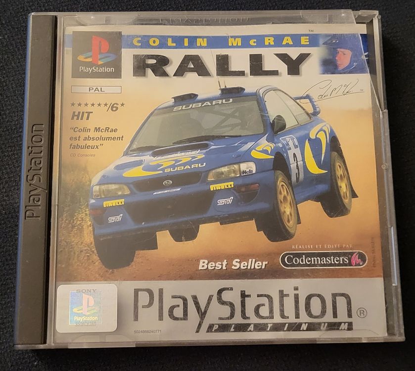Colin Mcrae Rally PS1 Platinum Playstation 1 DE EN FR Multi (Gebraucht) in Grand-Lancy für CHF 5 ...