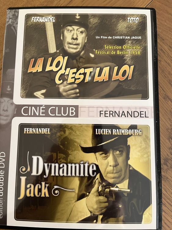 Dynamite Jack + La loi c'est la loi (1950, DVD, Fernandel) (Gebraucht) in Vevey für CHF 24 – mit ...