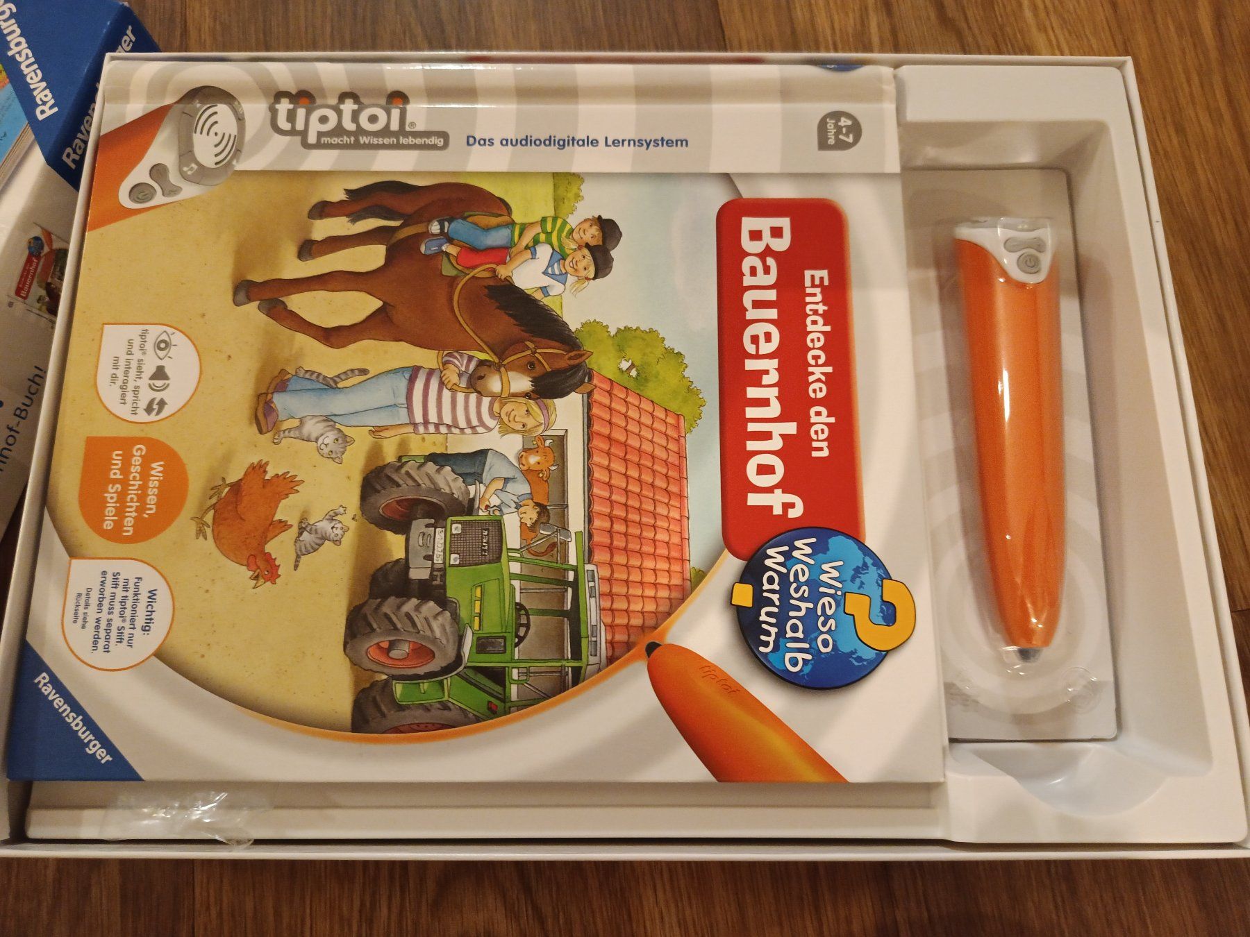Tiptoi Starter-Set Stift + Bauernhof-Buch, 4-7 Jahre (Gebraucht) in ...